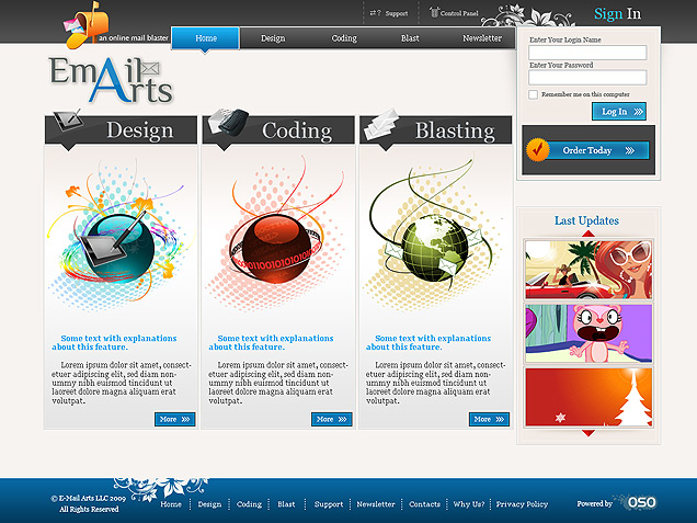 EmailArts - OSO Web Studio