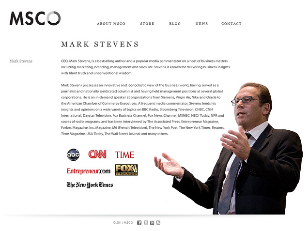 Website for marketing firm MSCO - OSO Web Studio