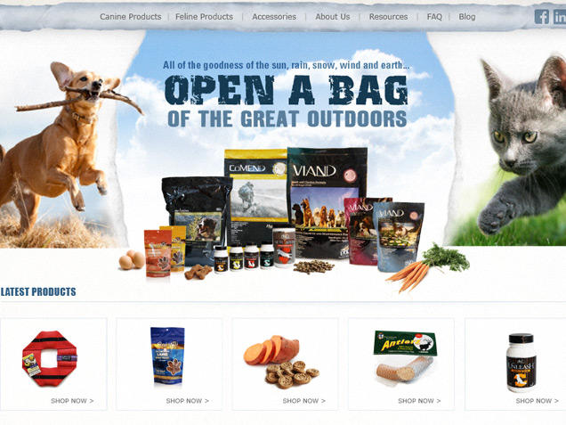 Viand Pet Food | OSO Web Studio